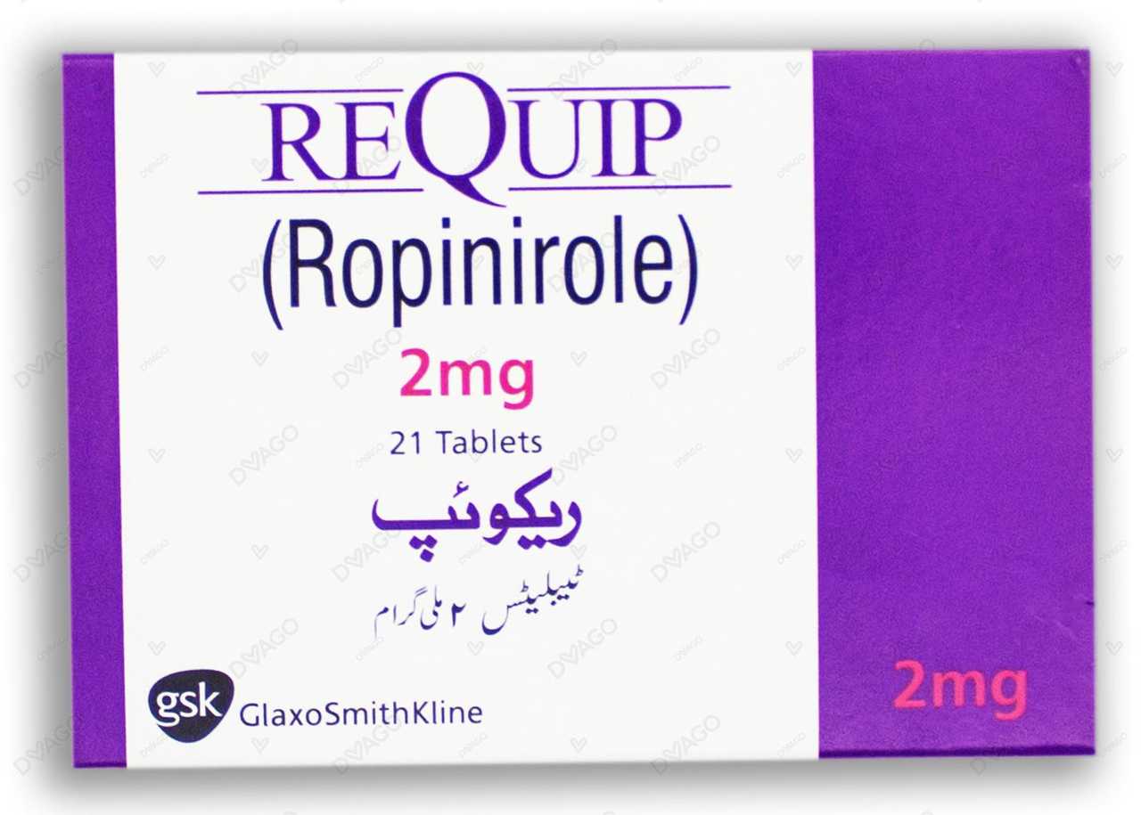 requip generic side effects
