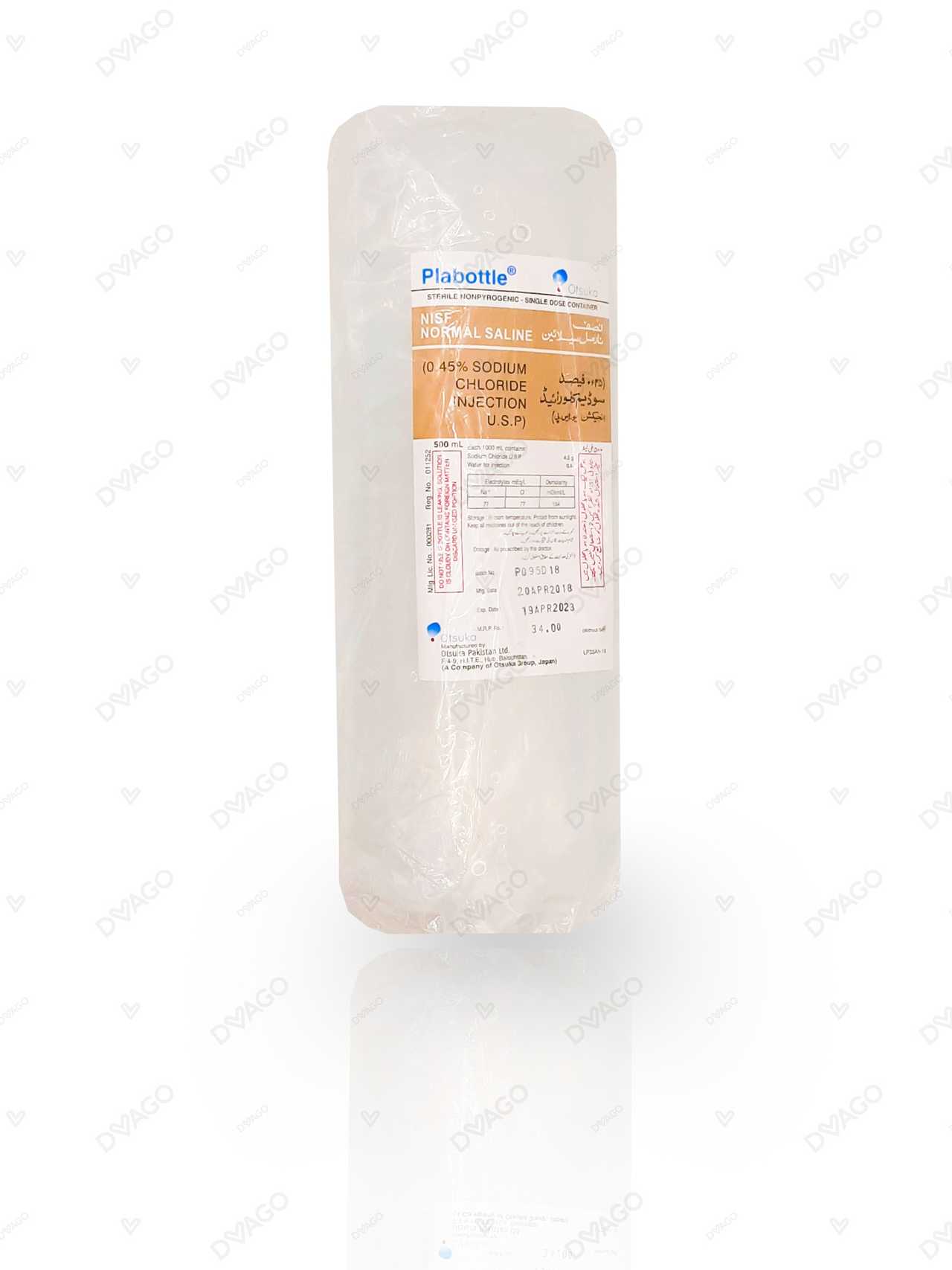 normal saline solution 500ml