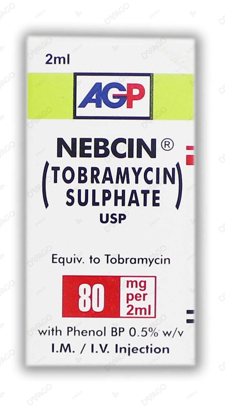 nebcin injection 80mg/2ml