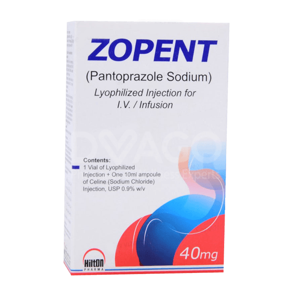 Zopent 40Mg Injection - Buy Online at DVAGO®