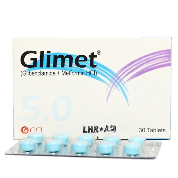 Glimet 5.0 Mg Tablets 30