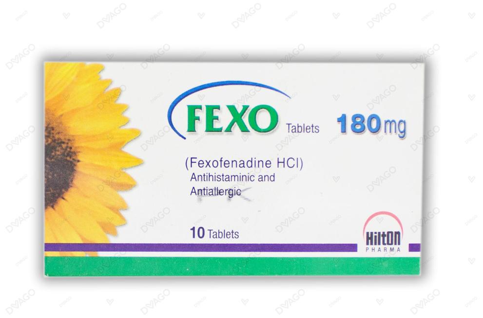 Fexo 180 Mg 10 Tablets - Buy Online at DVAGO®