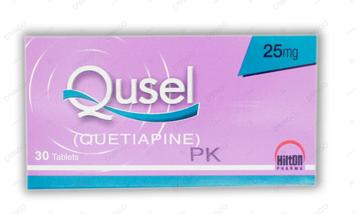 Qusel Tablets 25Mg - Buy Online at DVAGO®