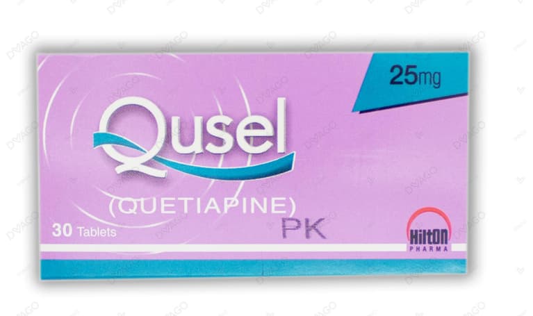 Qusel Tablets 25Mg - Buy Online at DVAGO®