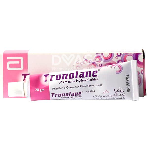 Tronolane Cream 20G - Buy Online at DVAGO®