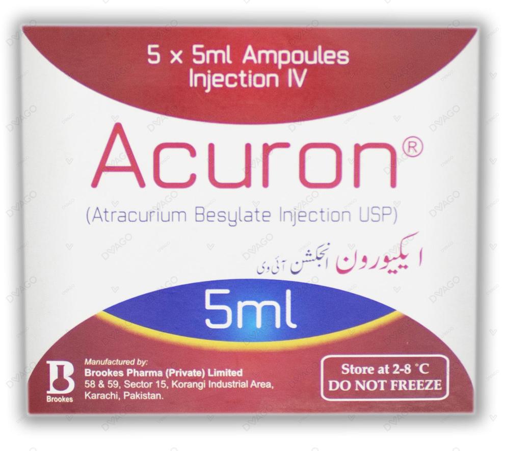 Acuron 10Mg Injection 5Ampoulex5Ml 5S - Buy Online at DVAGO®