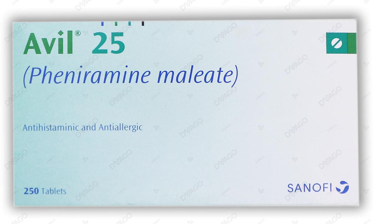 Avil Tablets 25Mg 5X50'S - Buy Online at DVAGO®