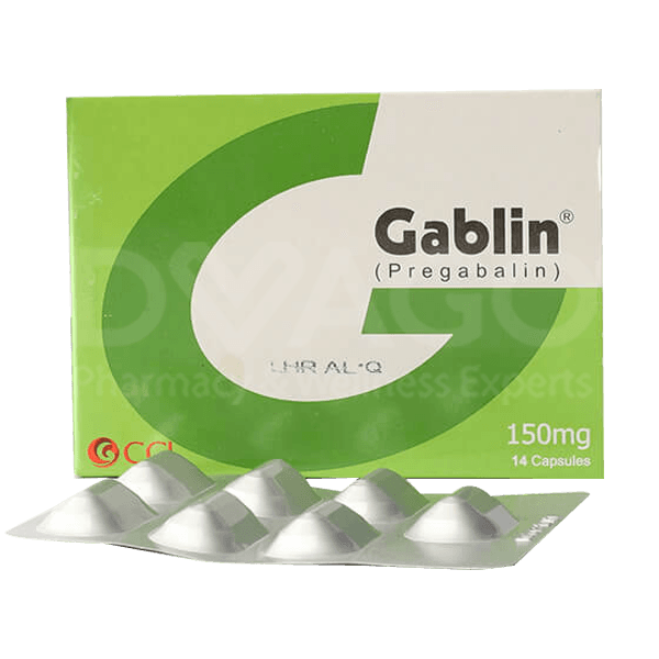Gablin 150 Mg 14 Capsules - Buy Online at DVAGO®