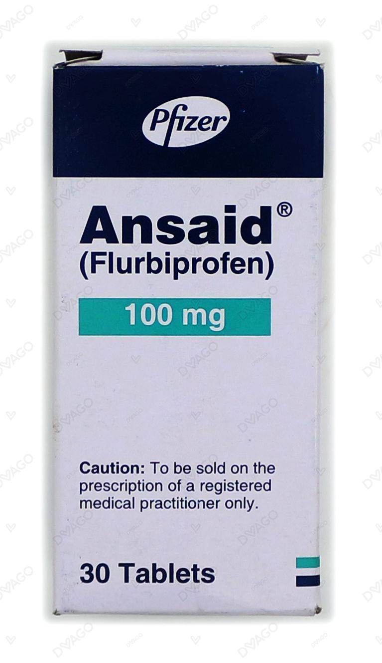 Ansaid (Flurbiprofen) Tablets 100Mg - Buy Online at DVAGO®