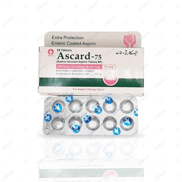 Ascard 75 Mg - Buy Online at DVAGO®