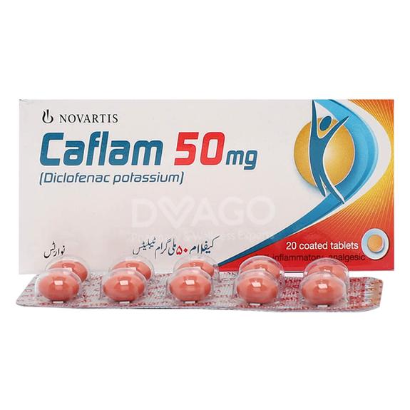 Caflam Tablets 50Mg - Buy Online at DVAGO®