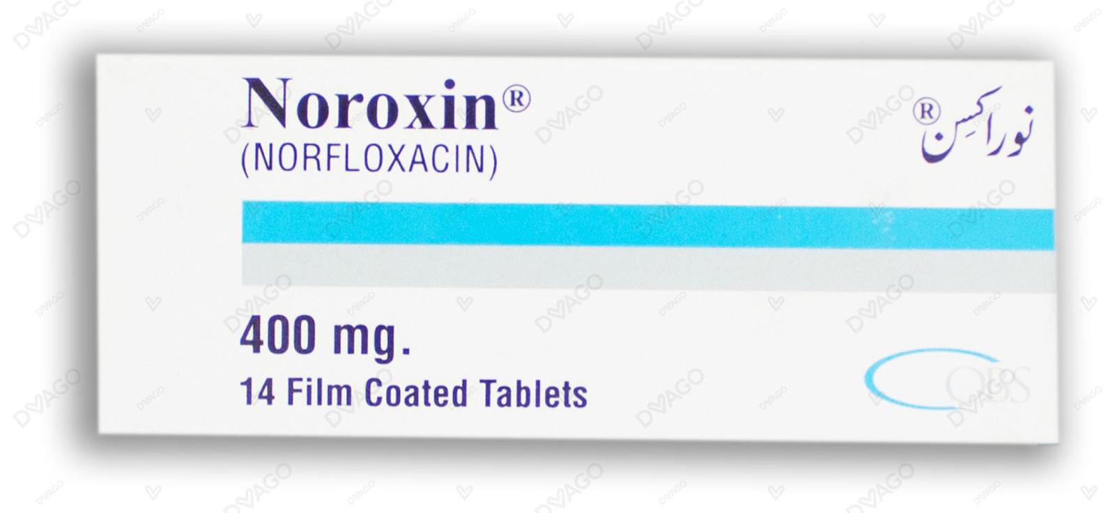 Noroxin Tablets 400Mg 14'S - Buy Online at DVAGO®
