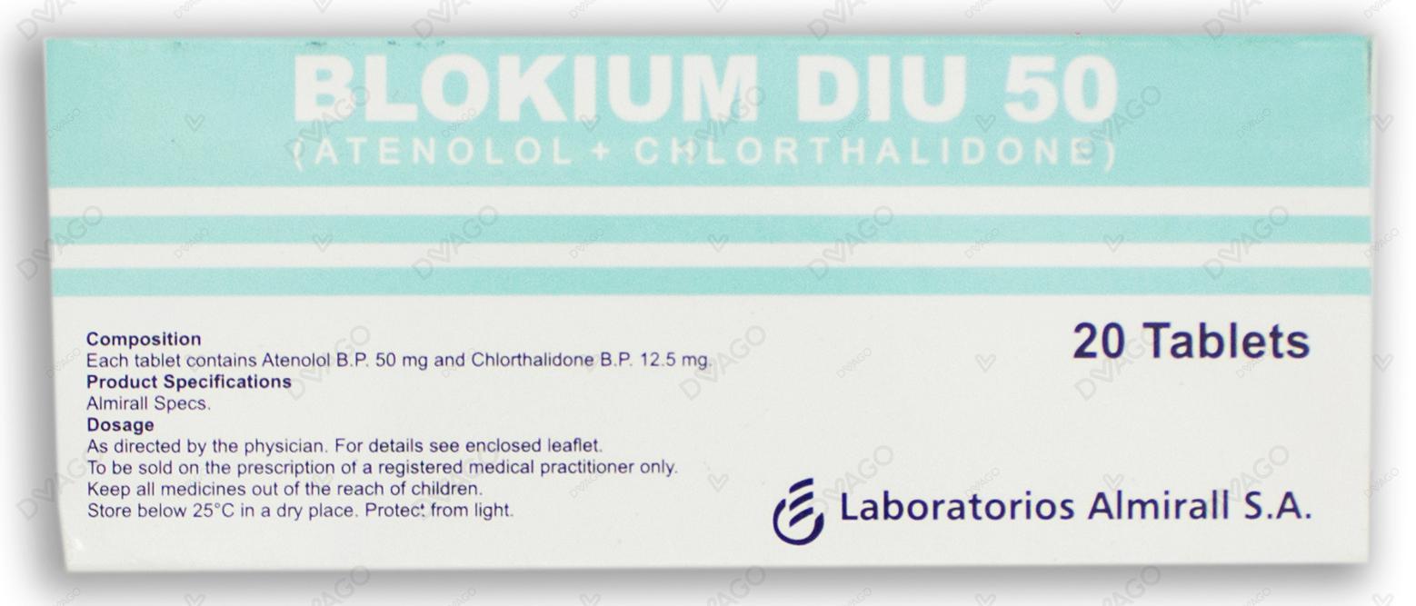 Blokium Diu Tablets 50Mg - Buy Online at DVAGO®