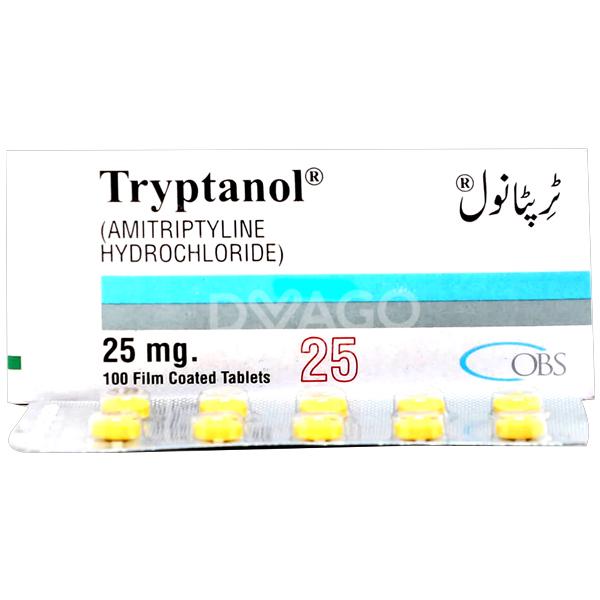 Tryptanol Tablets 25Mg - Buy Online at DVAGO®