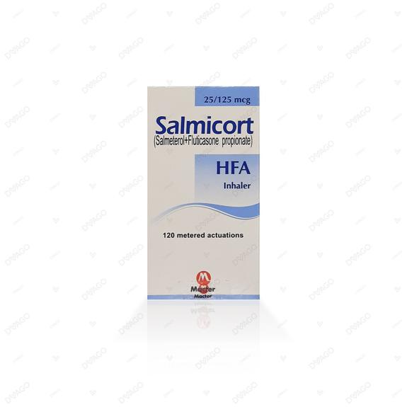 Salmicort Inhaler 25/125 1'S - Buy Online at DVAGO®