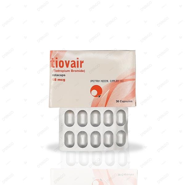 Tiovair F Rotacap 18/12 Mcg 30'S - Buy Online at DVAGO®