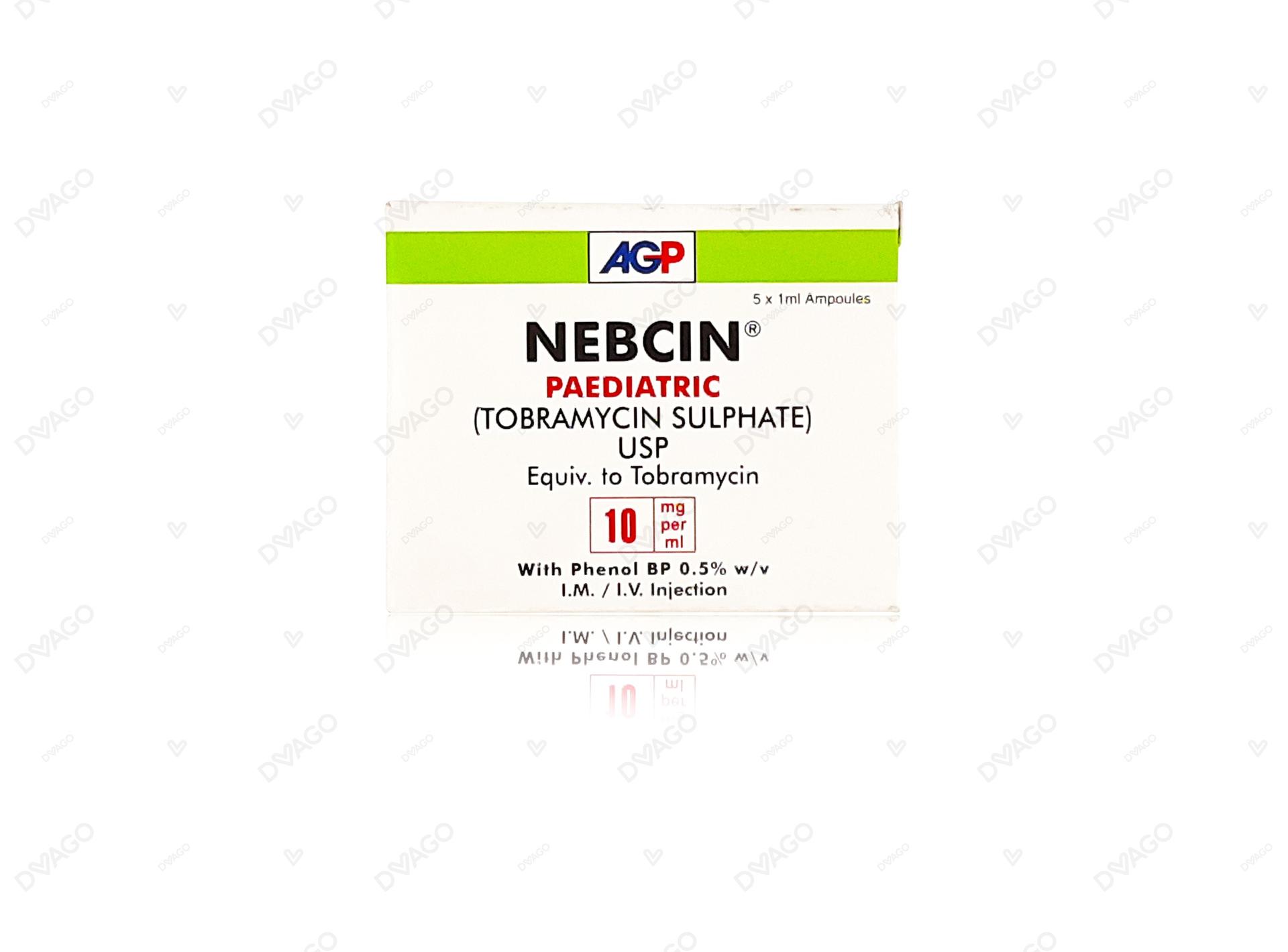 Nebcin 10Mg/1Ml - Buy Online at DVAGO®