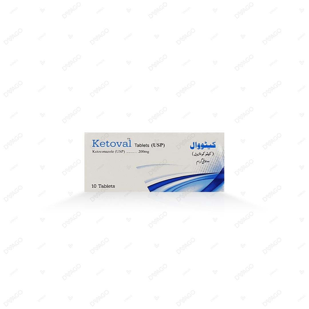 Ketoval 200Mg Tablets 10'S - Buy Online at DVAGO®