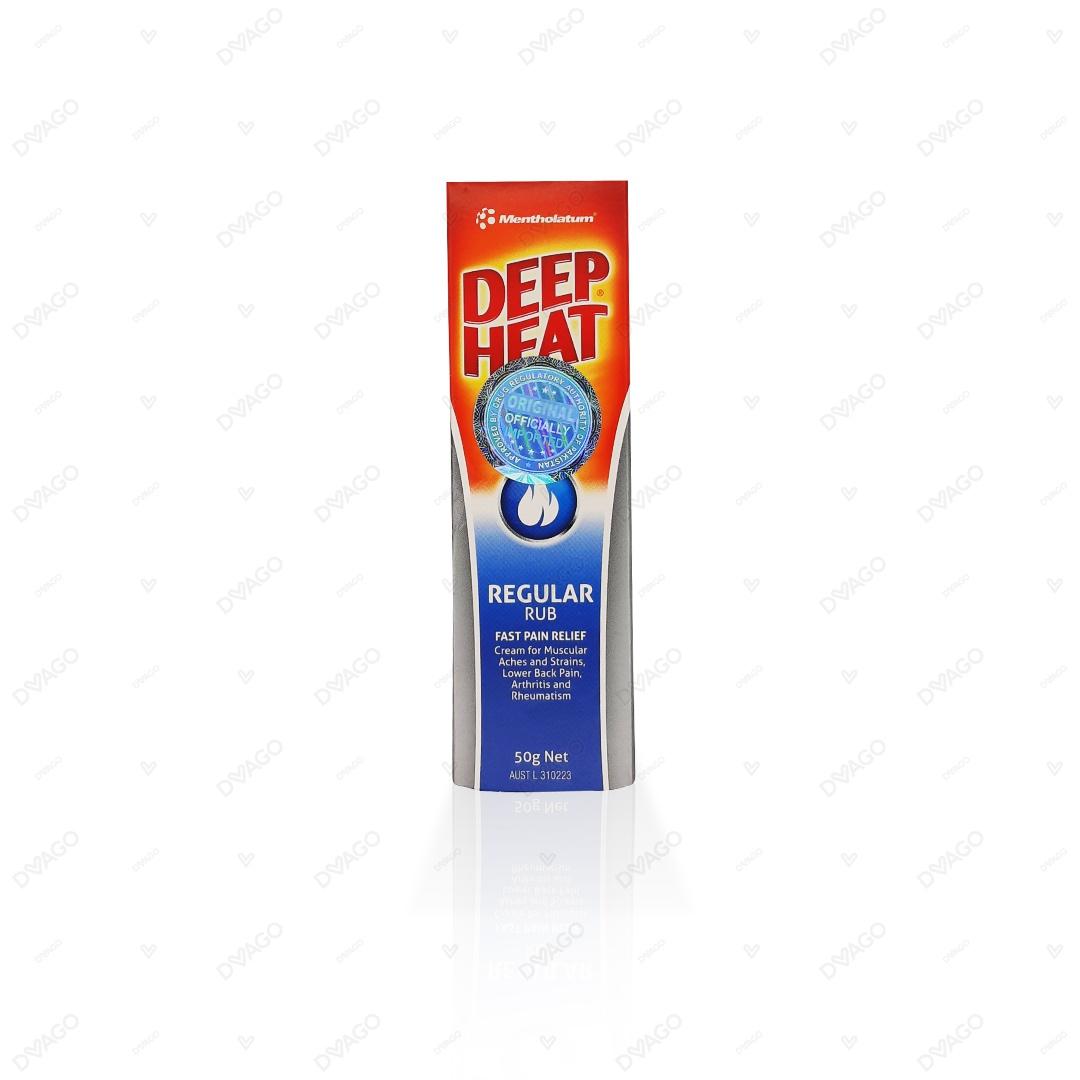 Deep Heat Rub Cream 50 Gm For Muscle Pain - Buy Online at DVAGO®