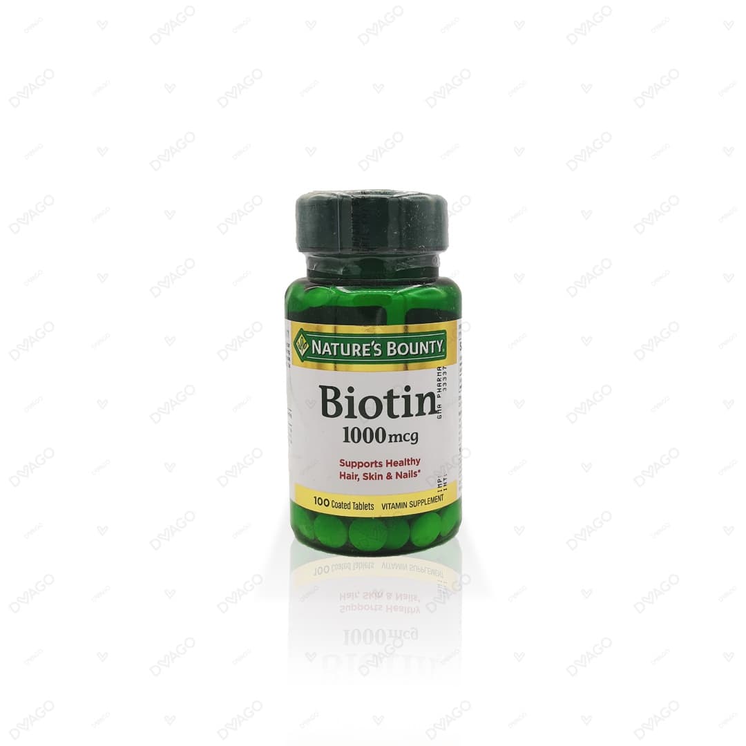 Nature'S Bounty Biotin 1000Mcg - Buy Online at DVAGO®