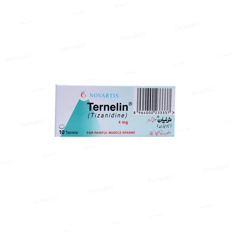 Ternelin 4Mg Tablets 10S (Pack Size 1 X 10S) - Buy Online at DVAGO®