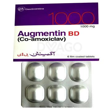 Augmentin Tablets 1Gms 6'S - Buy Online at DVAGO®