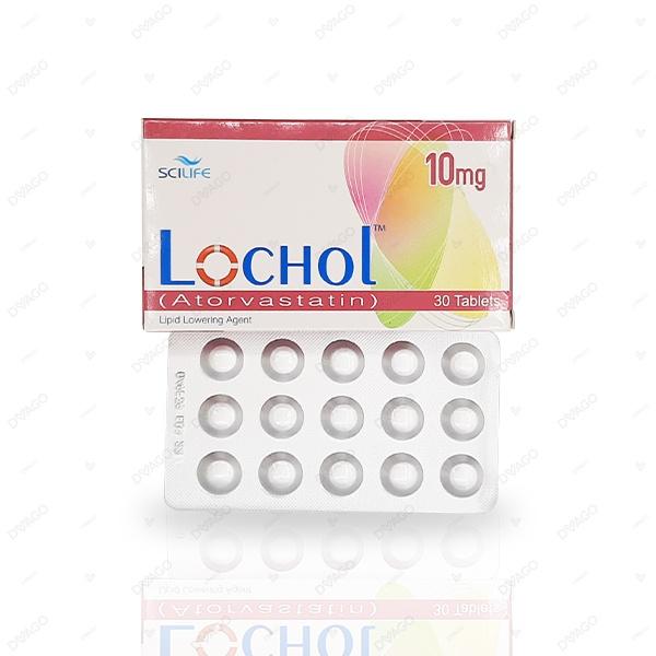 Lochol Tablets 10Mg - Buy Online at DVAGO®