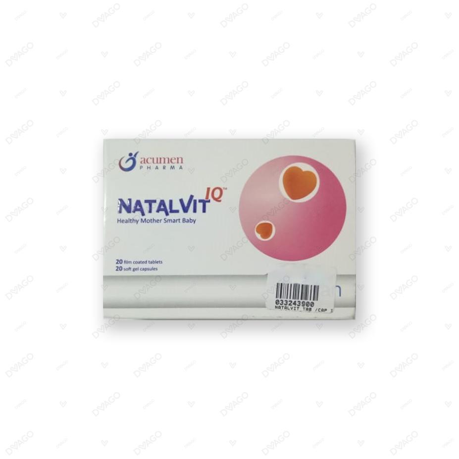 Natalvit Iq 20Tab/20Caps - Buy Online at DVAGO®