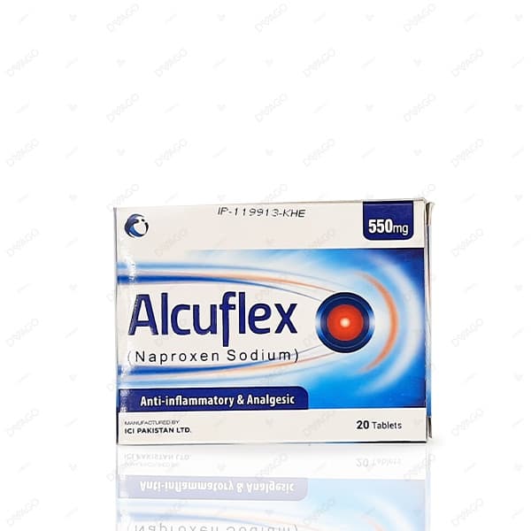 Alcuflex 550Mg Tablets 20'S - Buy Online at DVAGO®