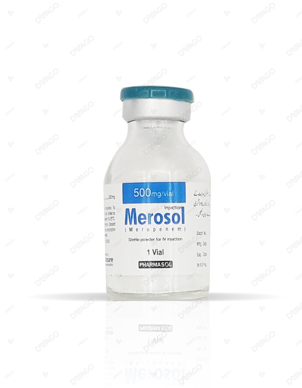 Merosol 500Mg Injection 1Vial - Buy Online at DVAGO®