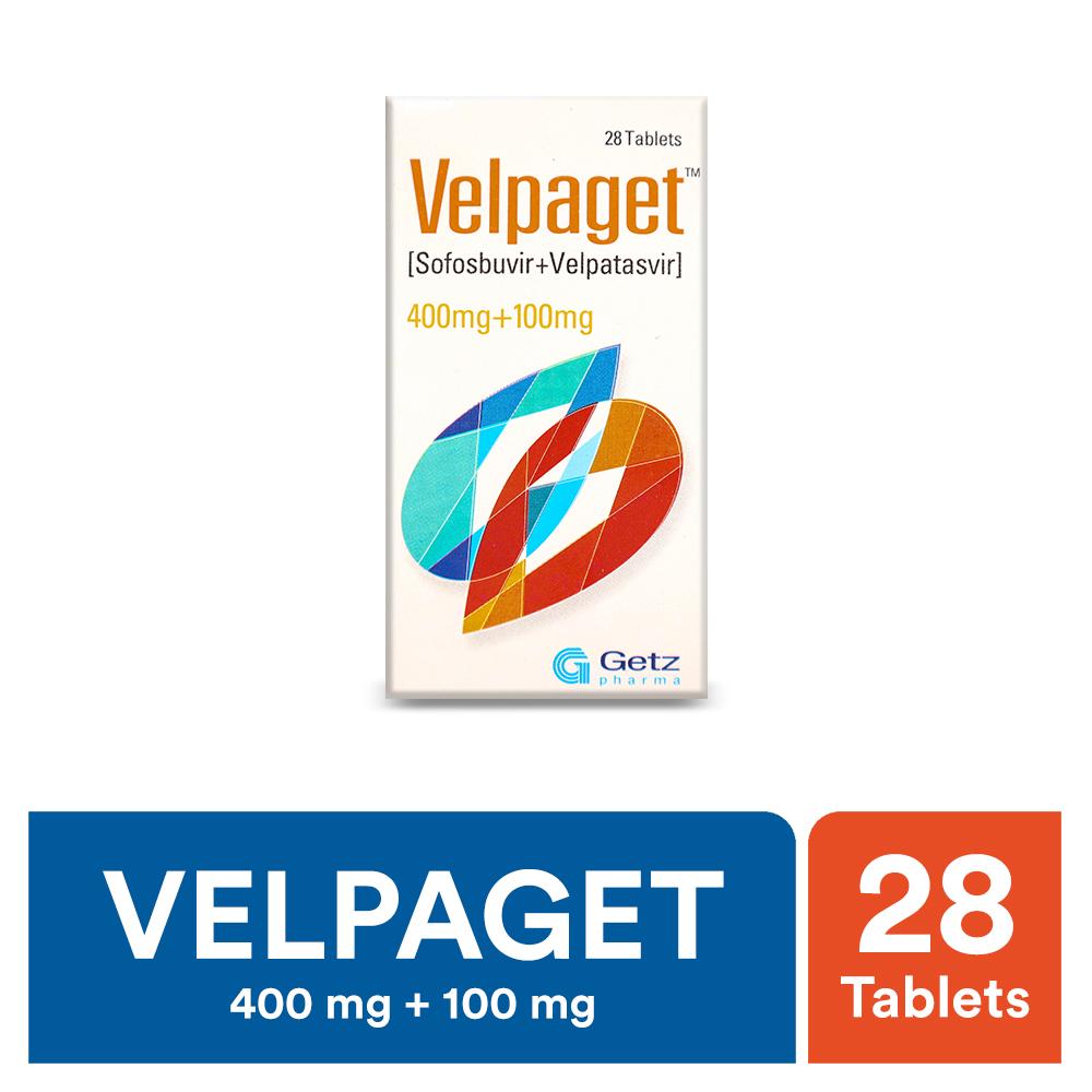 Velpaget 400Mg/100Mg Tablets 28S - Buy Online at DVAGO®