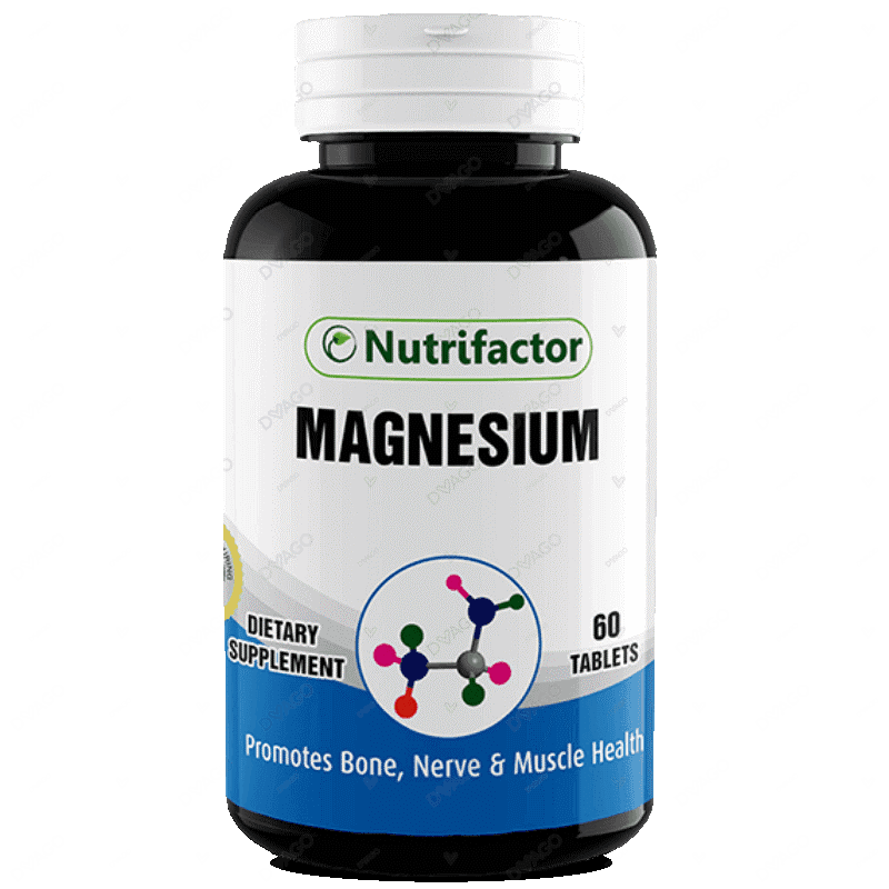 Nutrifactor Magnesium 500Mg 60 Tablets - Buy Online at DVAGO®