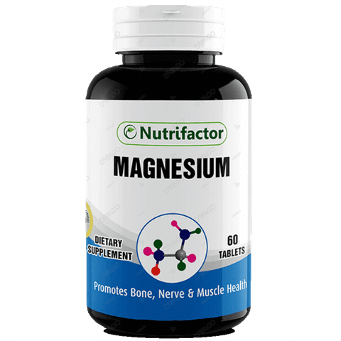 Nutrifactor Magnesium 500Mg 60 Tablets - Buy Online at DVAGO®