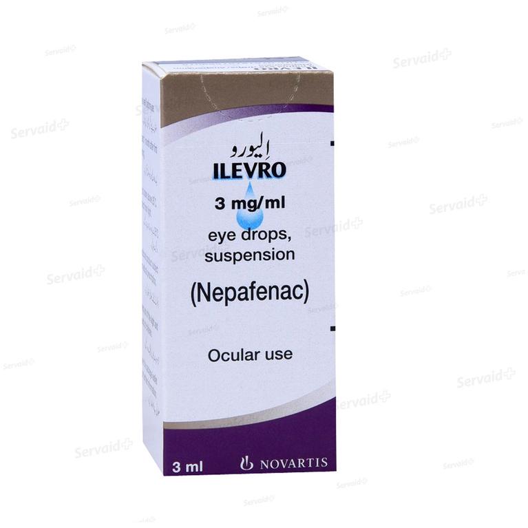 Ilevro 3Mg/Ml Eye Drops 3Ml - Buy Online at DVAGO®