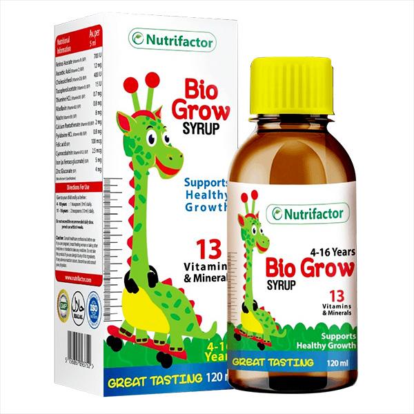 Nutrifactor Bio Grow Syrup 120Ml - Buy Online at DVAGO®