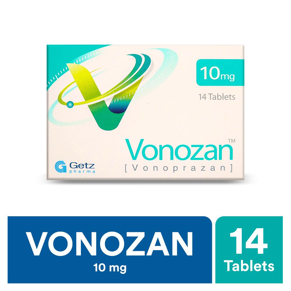 Vonozan 10Mg Tablets 14S (Pack Size 2 X 7S) - Buy Online at DVAGO®