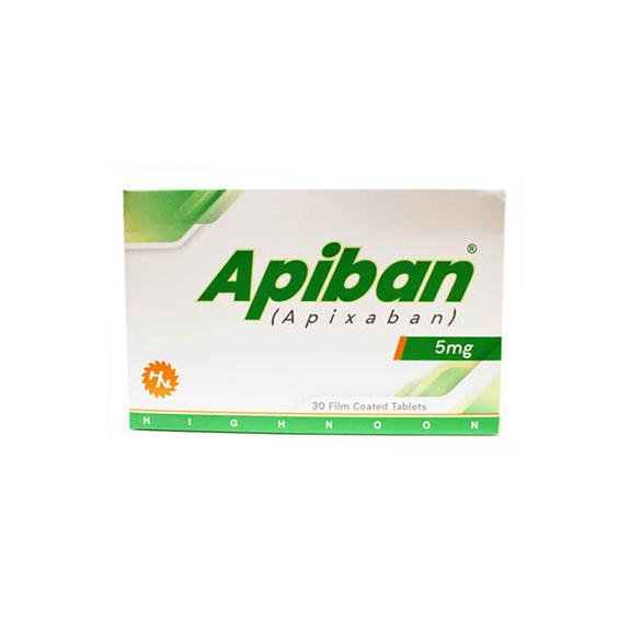 Apiban 5 Mg 30 Tablets - Buy Online at DVAGO®
