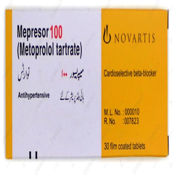 Mepresor Tablets 100Mg - Buy Online at DVAGO®